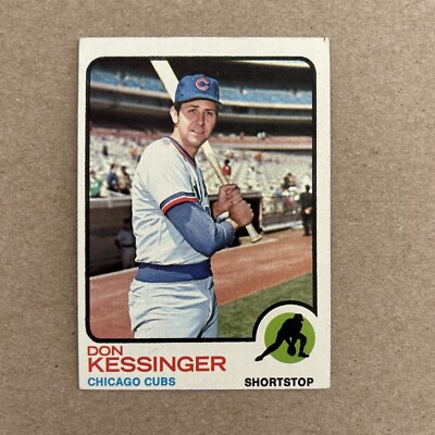 1973 Topps Baseball Don Kessinger Chicago Cubs Card #285 | eBay