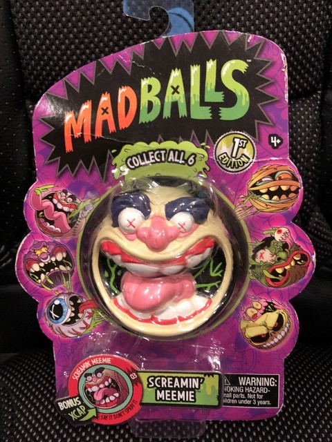 Madballs Series 1 Screamin' Meemie 1st Edition Mad Balls 2016 American ...