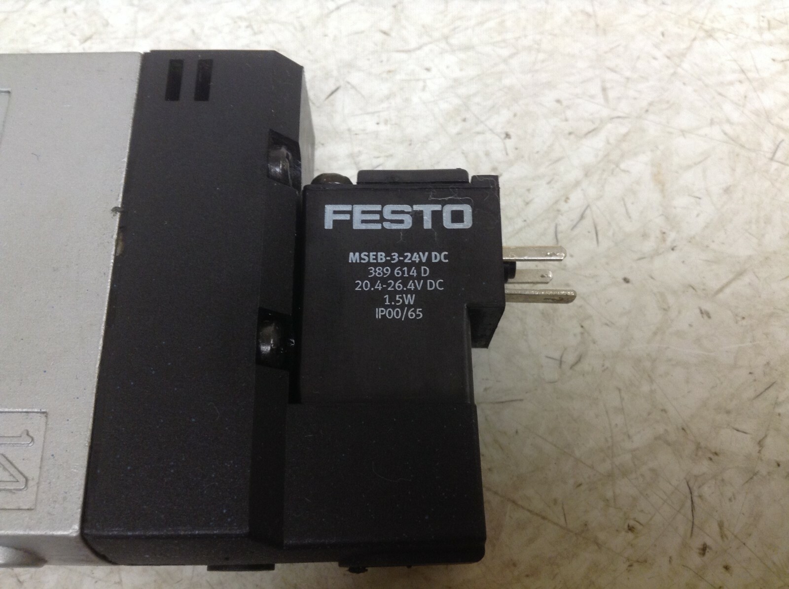 Festo CPE24-M1H-5/3G-3/8 170265 MSEB-3-24V DC Pneumatic Valve 24 VDC ...