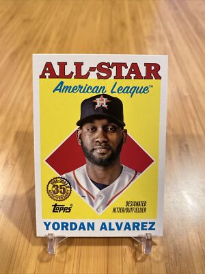 2023 Topps 88 All Star #15 Yordan Alvarez Houston Astros Insert #88AS ...