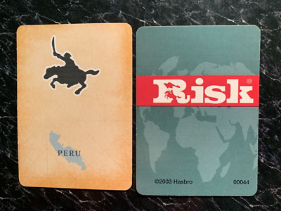 Risk 2003 PERU Card Replacement | eBay
