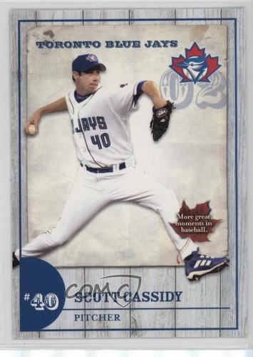 2002 Toronto Blue Jays Team Issue Scott Cassidy | eBay