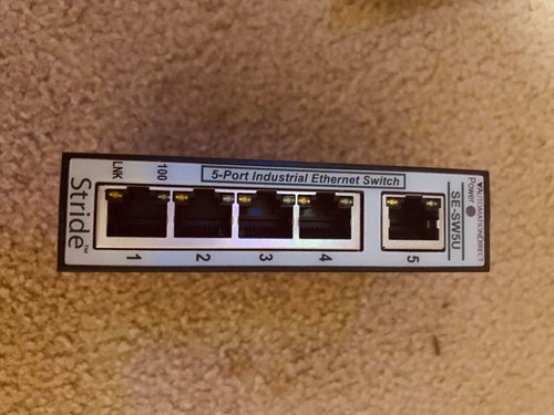 AutomationDirect Stride SE-SW5U 5-Port Industrial Ethernet Switch FAST ...