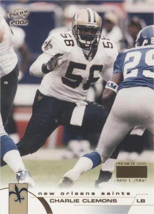 2002 Pacific - Charlie Clemons #273 Premiere Date Missing Serial Number ...