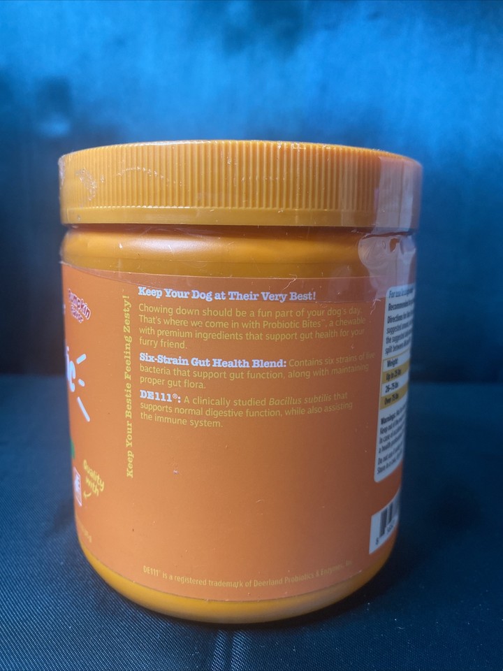 Zesty Paws 90 Probiotics for Dogs - Digestive Enzymes for Gut Flora ...