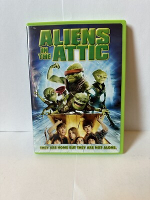 ALIENS IN THE ATTIC, DVD, 2009, Family Adventure Movie, Alien Invasion ...