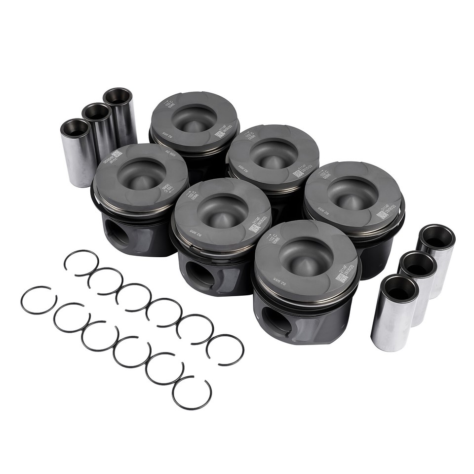 6x Pistons with Ring STD For 2014-2018 Ram 1500 Jeep Grand Cherokee 3 ...