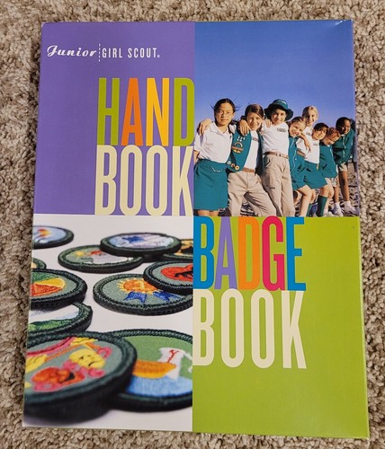 Gently Used Junior Girl Scout Badge Book and Handbook | eBay
