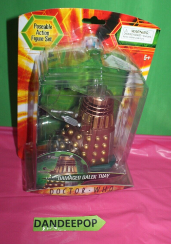 BBC Doctor Who Damaged Dalek Thay Series 3 Poseable Action Figure Set ...