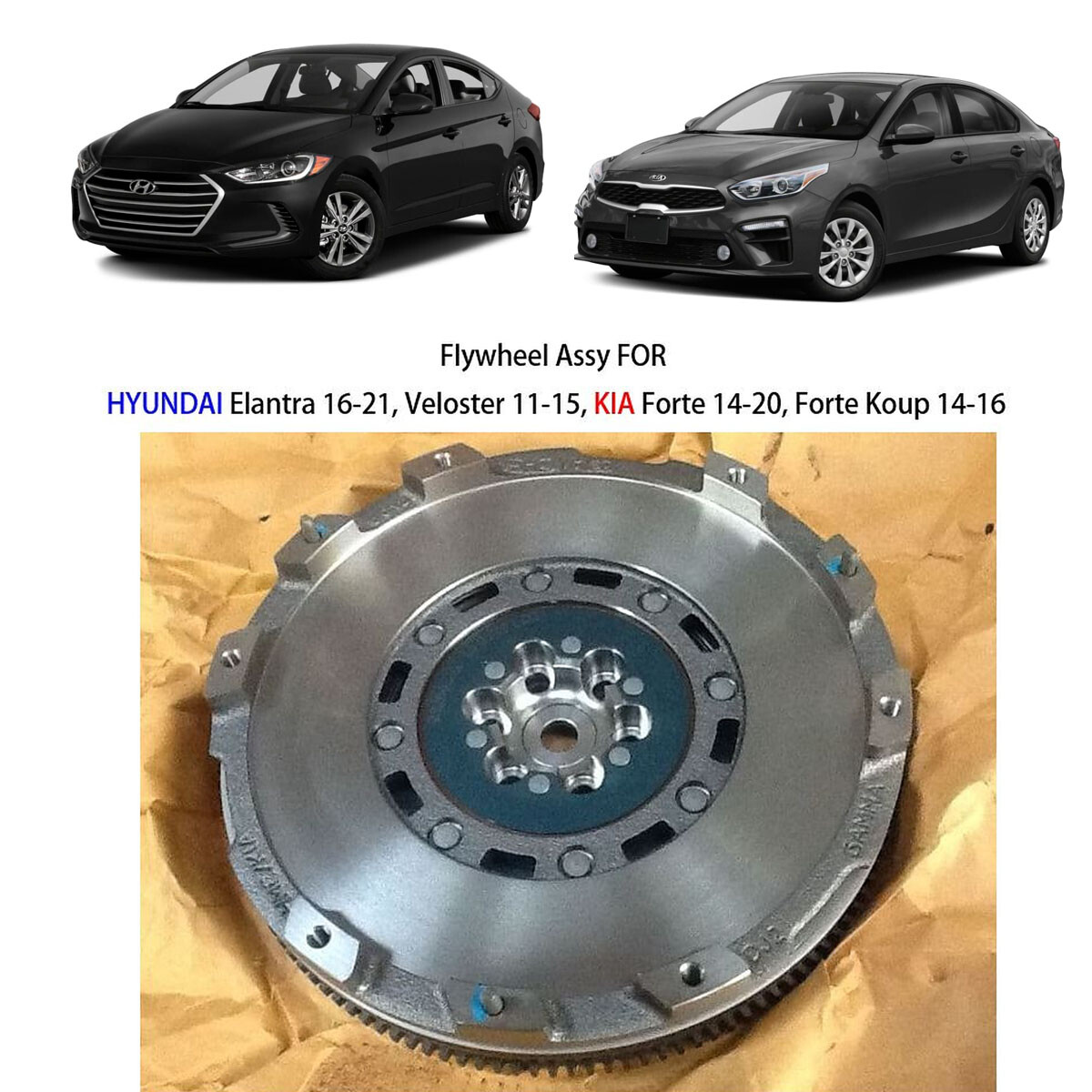 OEM+232602B710+Flywheel+ASSY+for+Hyundai+Veloster+Elantra+16+KIA+K3 ...