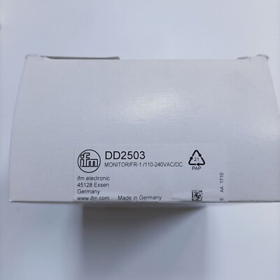 1PCS New IFM DD2503 Speed Monitor Sensor Via DHL or FedEx | eBay