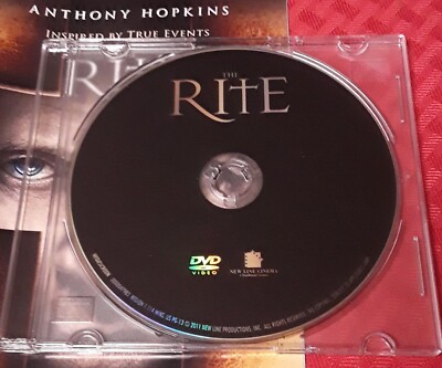 THE RITE DVD Movie 2011 Disc Only Horror Thriller Exorcist Scary ...