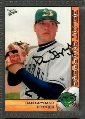2004 Multi-Ad #10 Dan Grybash Snappers Baseball Signed Autograph (B25 ...
