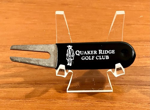 Quaker Ridge Golf Club (New York) Logo Golf Ball Mark Repair Divot Tool ...