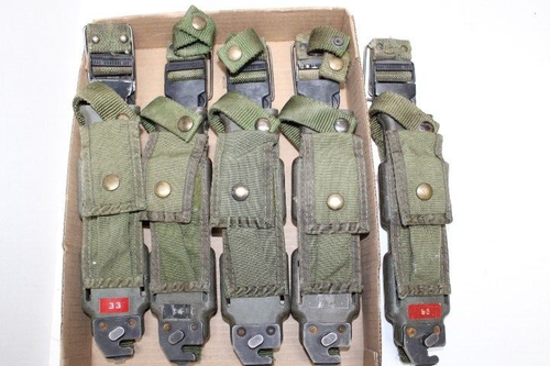 PHROBIS US M9 Bayonet SCABBARD SHEATH An Bianchi Belt Hanger With Pouch ...