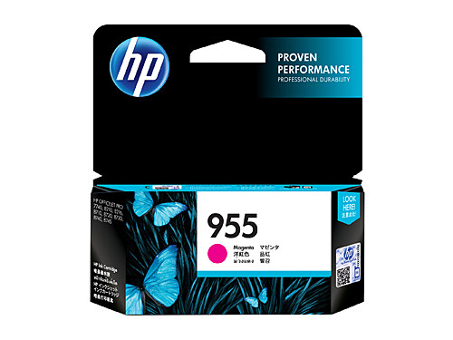 HP 955 Magenta Ink Cartridge L0S54AA For OFFICEJET PRO 8216 8210 7740 ...