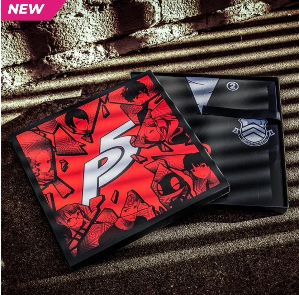 Persona 5 Soundtrack Essential Edition Vinyl Record Box Set 4 x LP ...