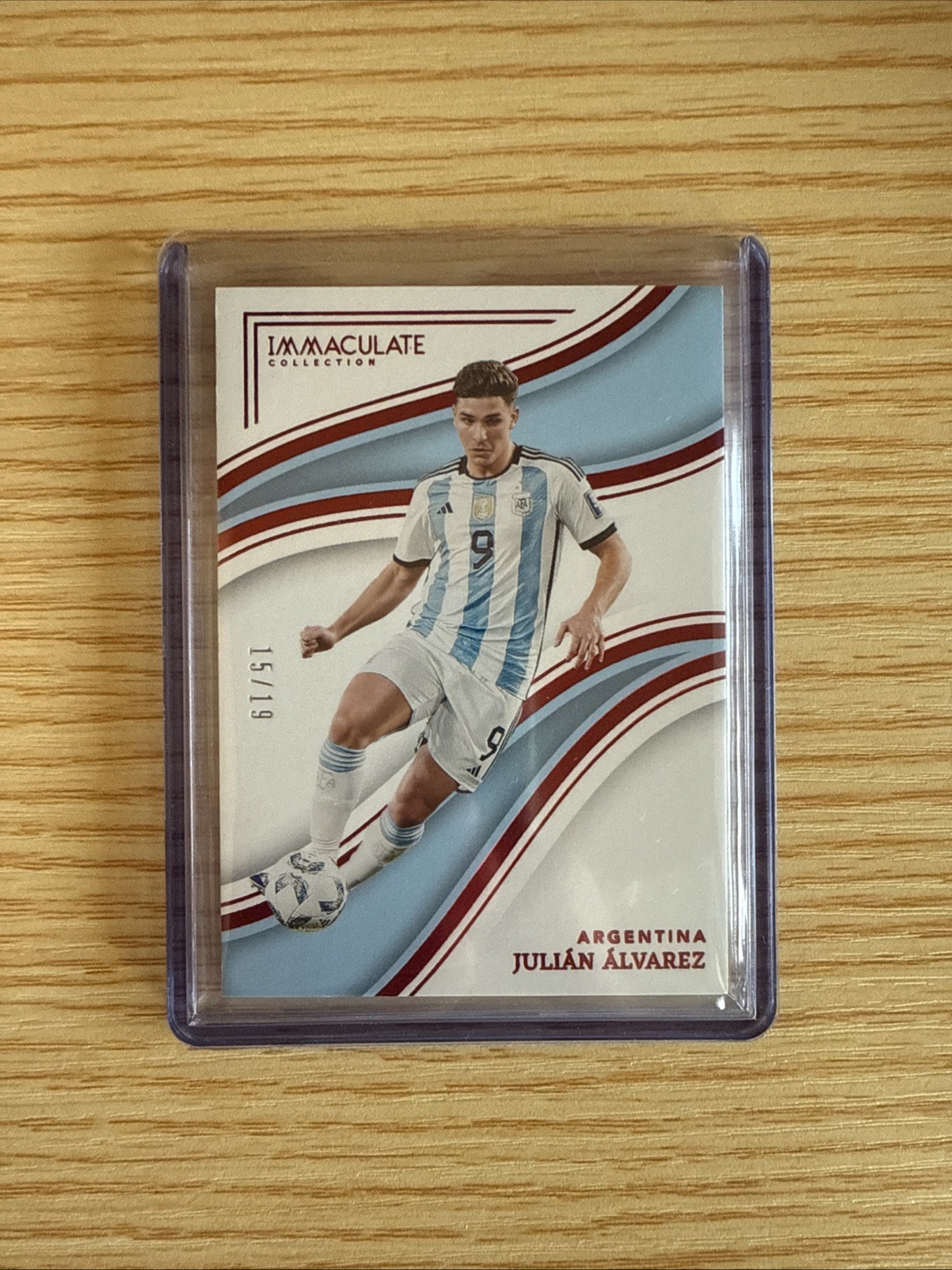 Julian Alvarez 2024 Panini Immaculate Collection #18 Memorabilia ...