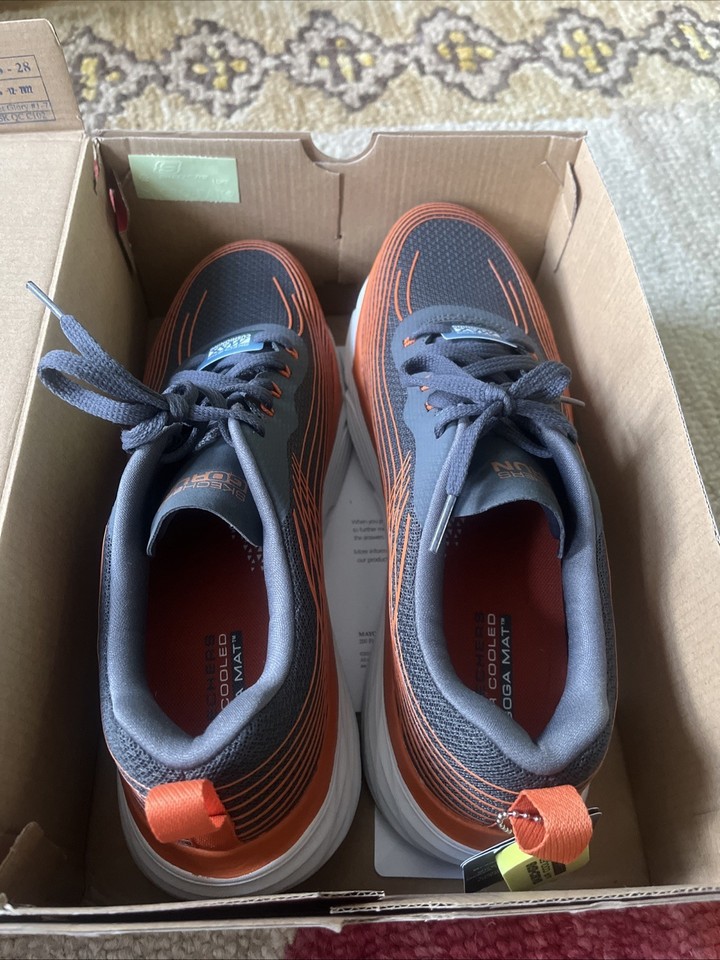 SKECHERS MAX CUSHIONING 54430 CCOR LACE-UP RUNNING SHOE GO US MEN'S SZ ...