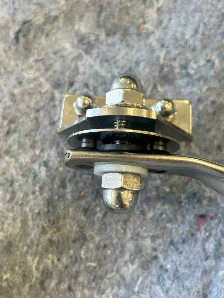 1967-1972 Ford F100 F250 F350 West Coast Swing Lock Mirrors Stainless ...