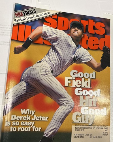 Sports Illustrated Magazine June 21 1999 Derek Jeter New York Yankees ...