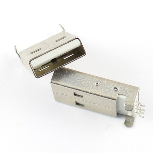 5Pcs USB 2.0 A Type 4 Pin SMT Plug Male Connector For DIY | eBay