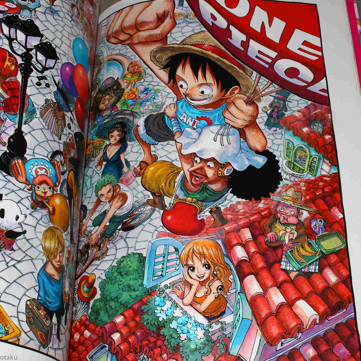 One Piece Color Walk 1 Eiichiro Oda Otakucom Eiichiro Oda One Piece