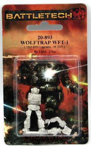 Battletech 20-893 Wolftrap WFT-1 (TRO 3050) Medium Mech Wolf Trap "Tora ...