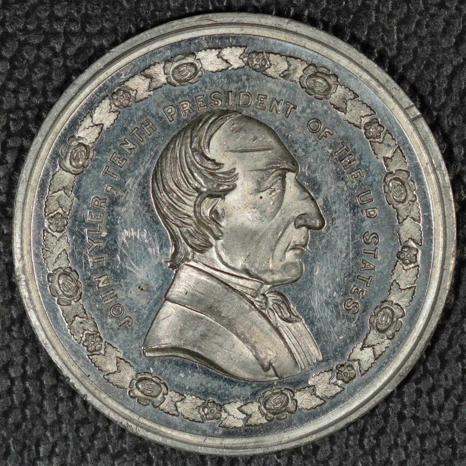 Lovett's Presidential Residences Series Medal,10th president John Tyler ...