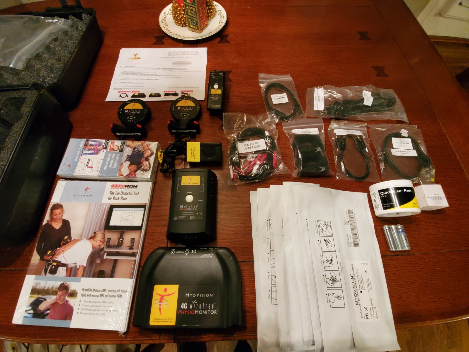 MYOVISION PhysioMtr Hub w/ FlexVision, Inclinomters, Dynamic sEMG ...