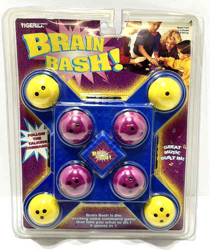 Brain Bash Voice Command Memory Game Tiger Electronics 1994 for sale ...