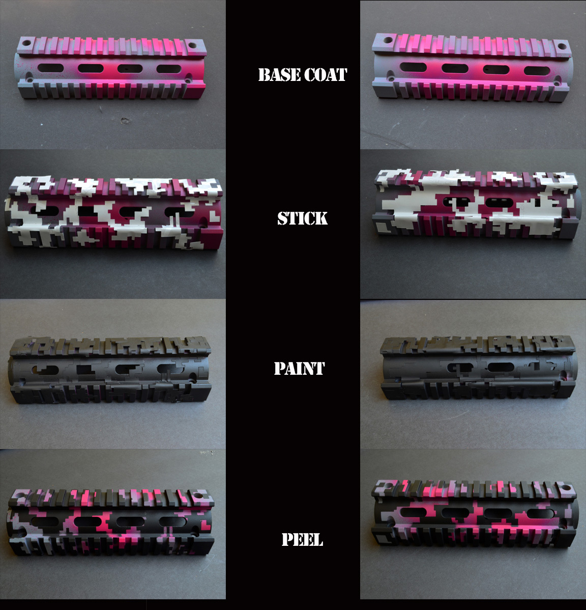 Digital Camo Stencils For Guns