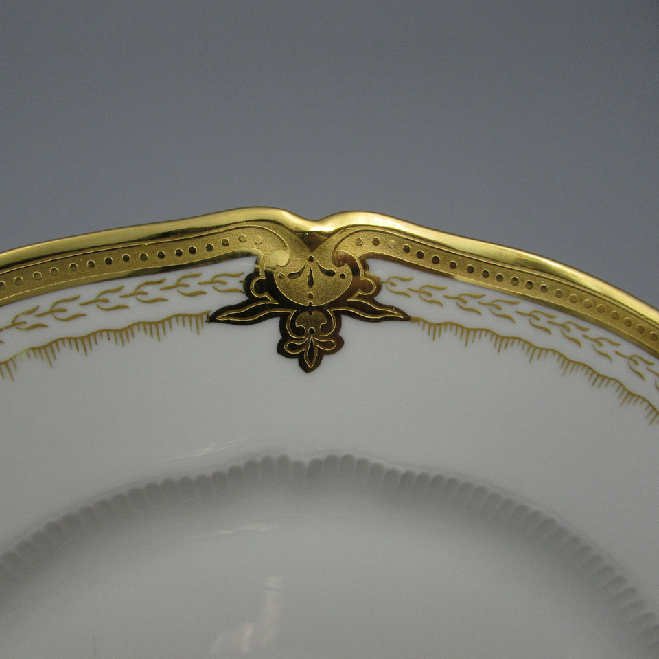 Haviland Limoges France REGIS - GOLD Salad Plates - Set of Four | eBay