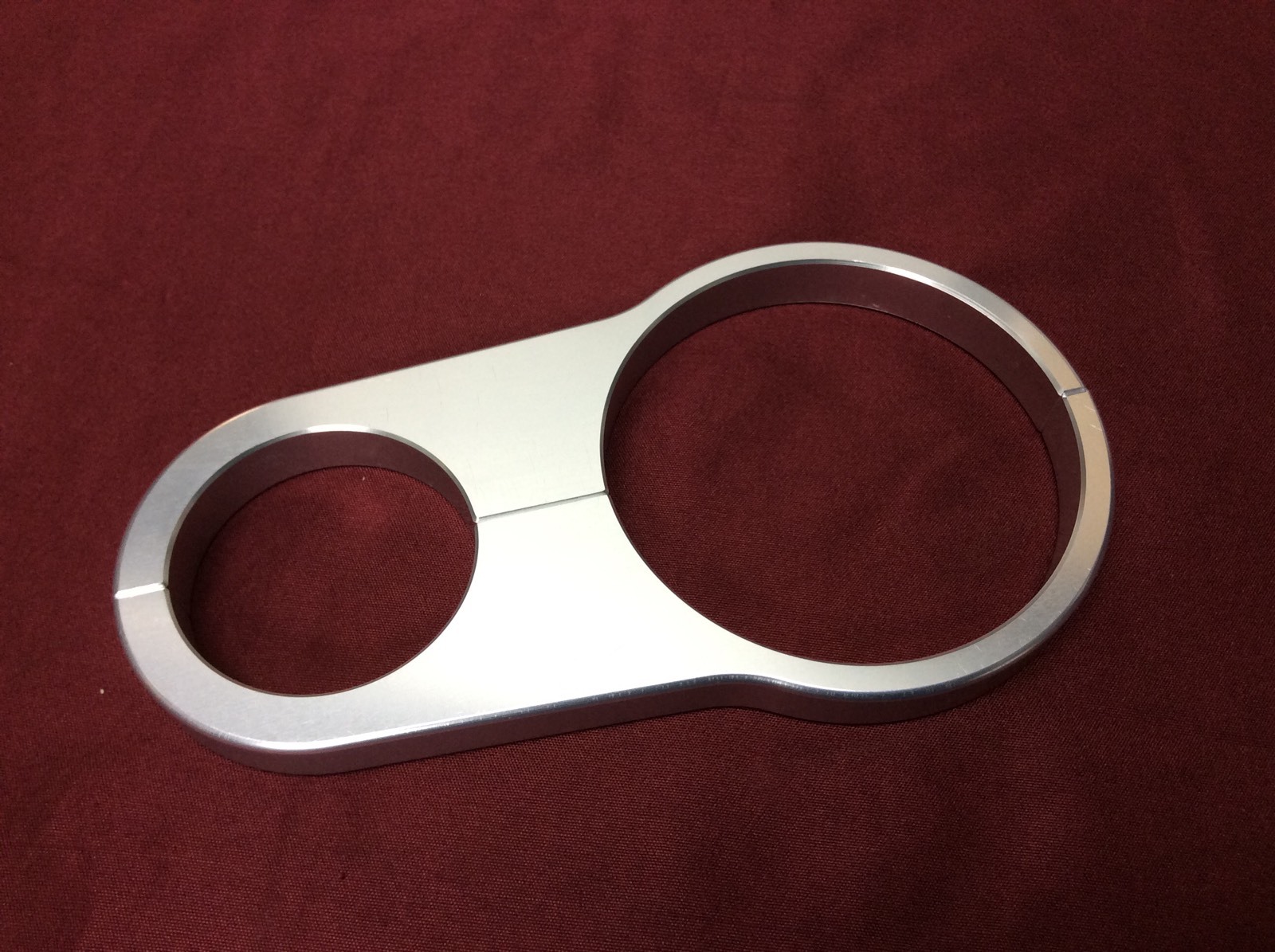 BILLET ALUMINUM TACHOMETER MOUNT FOR 2 INCH STEERING COLUMN! NO MORE ...