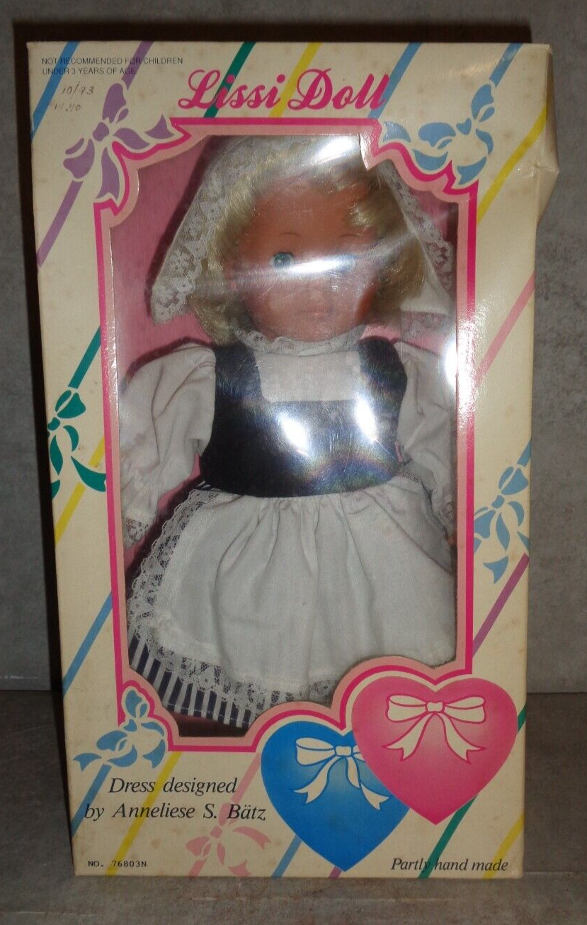 Vintage 1993 Lissi Doll Two Hearts Collection Netherlands, Vinyl Blonde ...