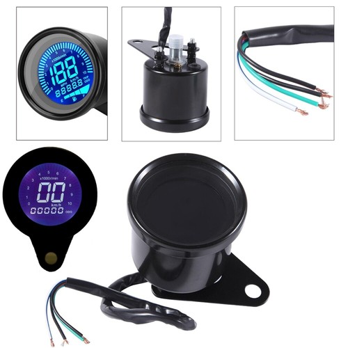 12V LED digital Speedometer Tachometer For Harley Touring Sportster ...