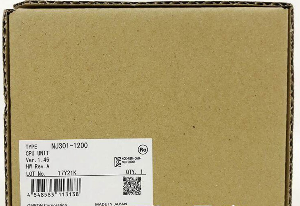 NEW OMRON PLC 8-Axis Servo Motion Ethernet Controller CPU NJ301-1200 | eBay