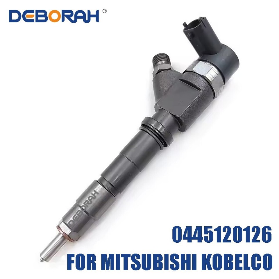 4X 0445120126 Fuel Injector for Bosch Mitsubishi YN33CRD Kobelco SK135 ...