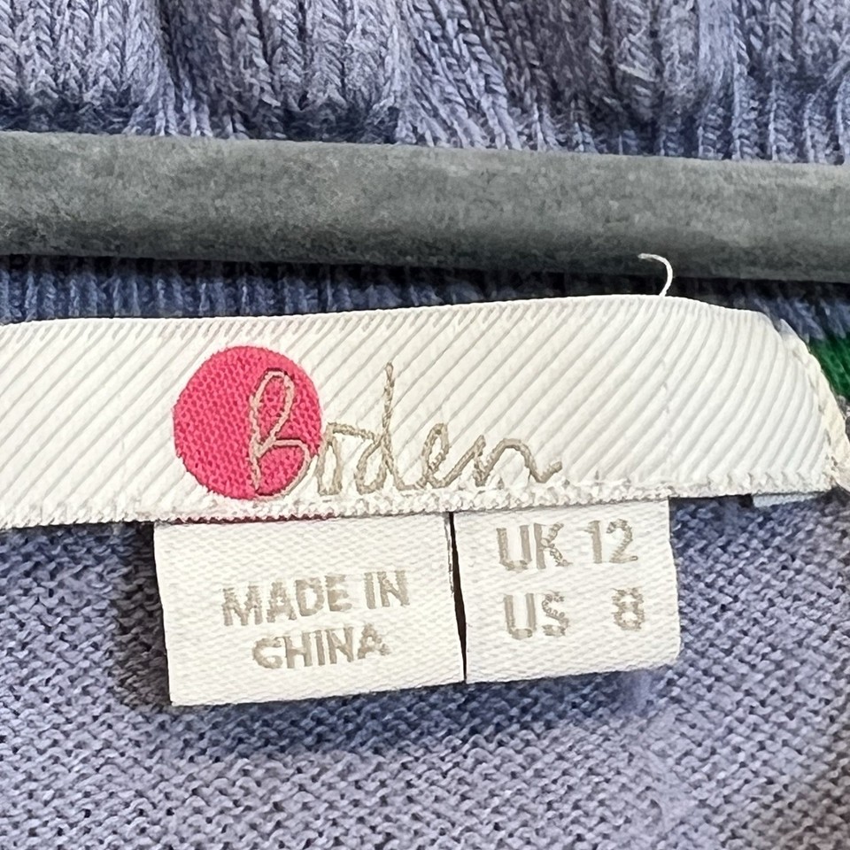 Boden Jumper Lilac Purple Thin Knit Lightweight Pullover Pie Crust ...