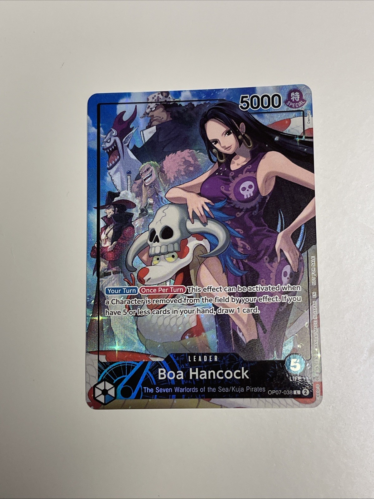 Boa Hancock (2025 PSA Magazine Promo) OP07-038 One Piece Promotion ...