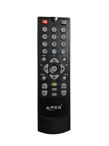 Apex Digital Remote Control TV Converter Box Authentic Genuine Original ...