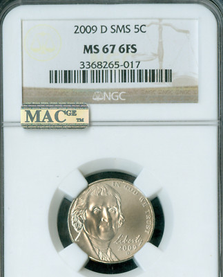 2009 D JEFFERSON NICKEL NGC MS67 SMS PQ MAC SPOTLESS * | eBay