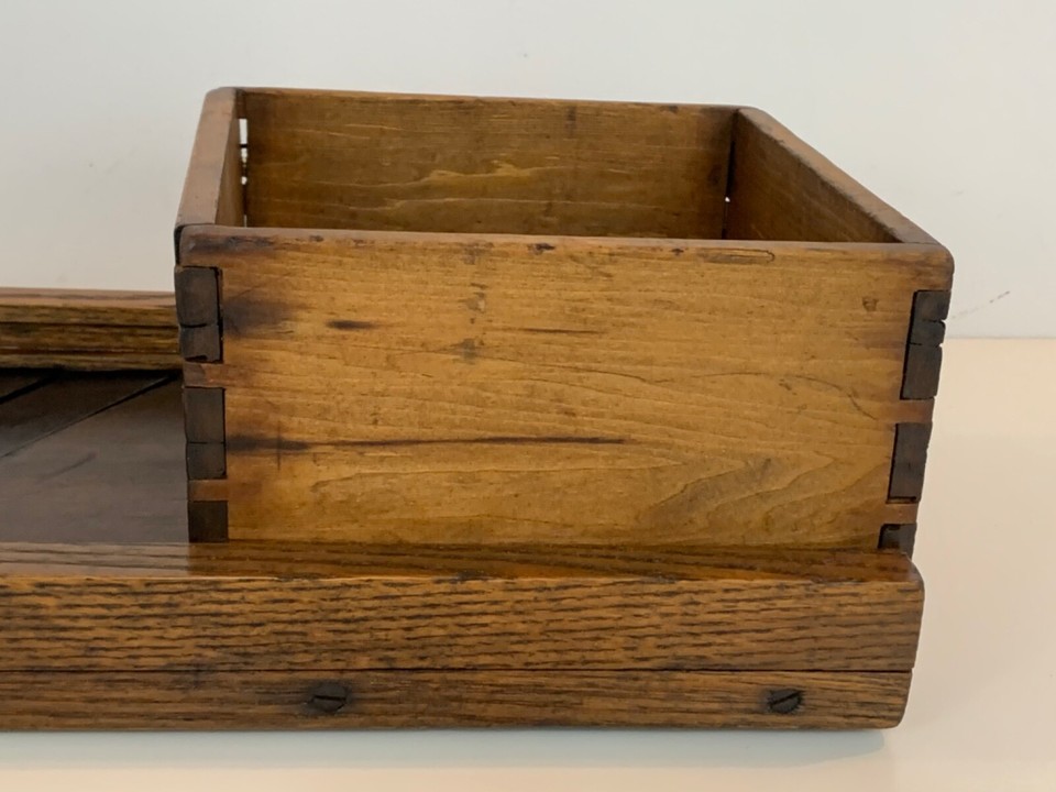 Ant Primitive Cabbage Kraut Slaw Wood Triple Blade Cutting Board w ...