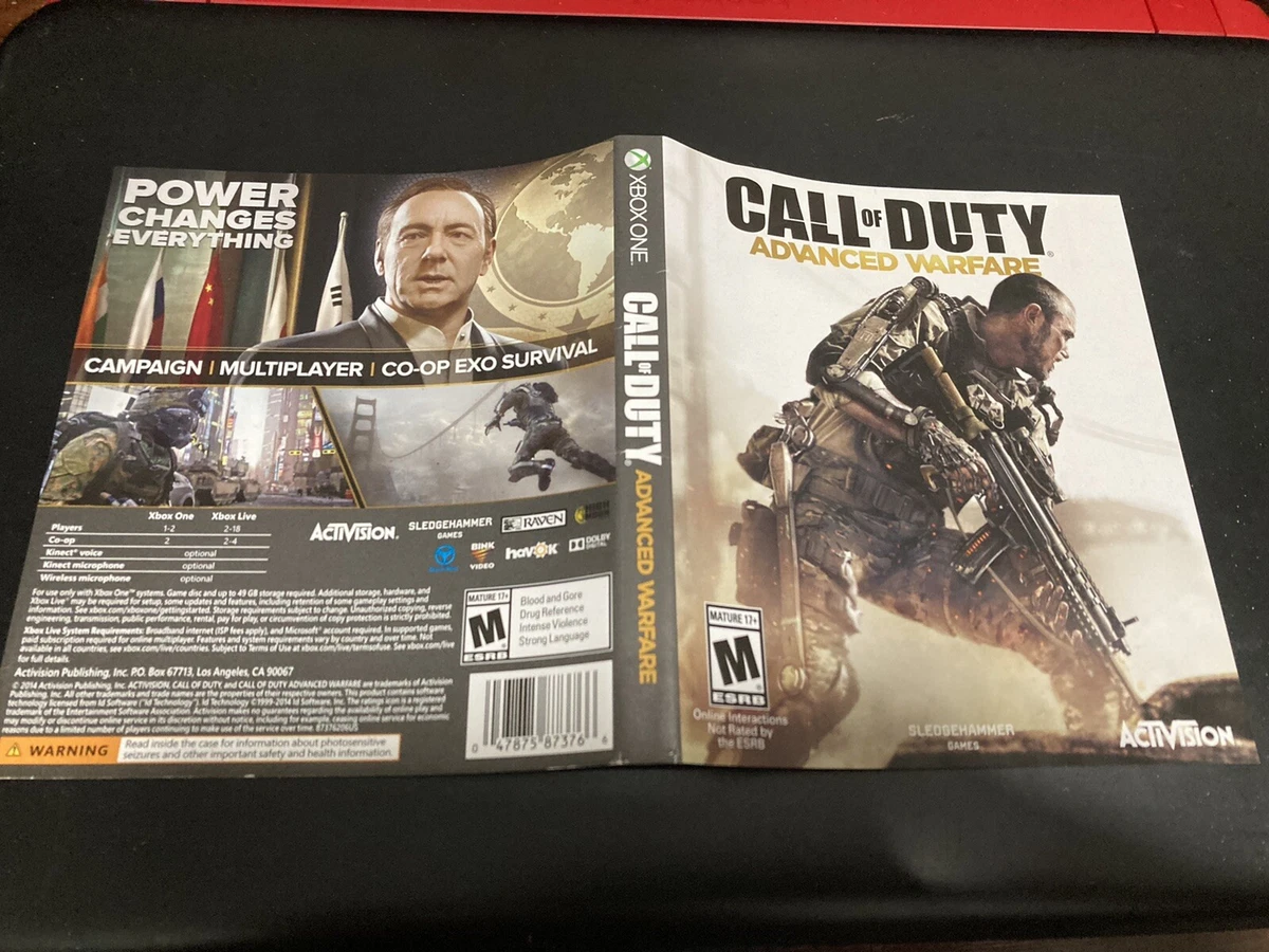 Call Of Duty Advanced Warfare Cover Xbox 360