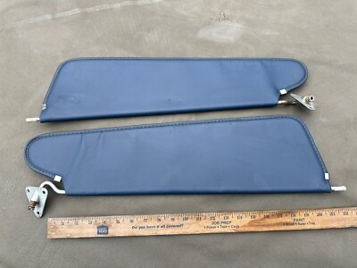 OEM 81-93 Dodge Ram Van Sun Visor PAIR Blue Rare | eBay