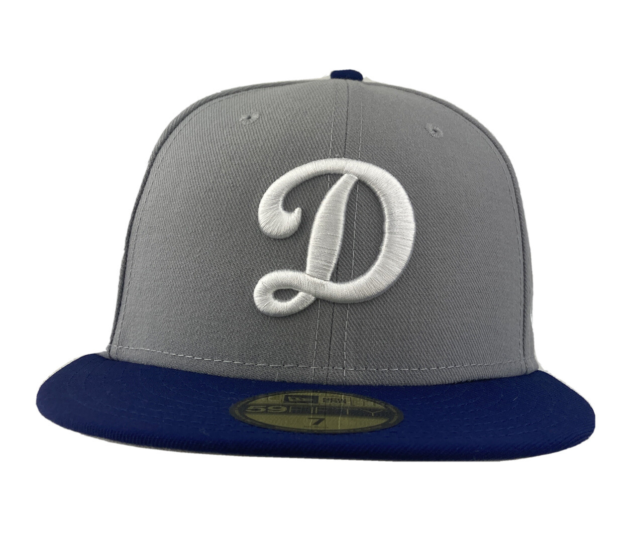 Los Angeles Dodgers MLB New Era 59FIFTY fitted hat Cap Script logo size ...