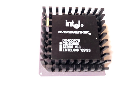 Intel Overdrive 486 DX4-75 DX4ODP75 - Vintage CPU for retro computer MS ...