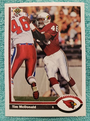 1991 UPPER DECK TIM MCDONALD #133 PHOENIX CARDINALS | eBay