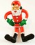 Vintage Bendable Flexible Rubber Santa Toy Figure 1978 Amscan New York ...