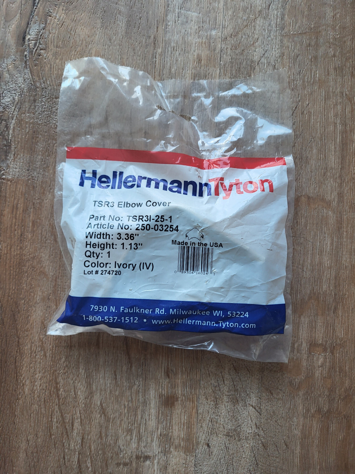 Hellermann Tyton Elbow Cover TSR3I-25-1 Color: Ivory. Lot of 10 | eBay